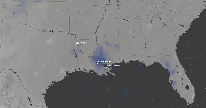 NASA Animation of Accumulated Rainfall