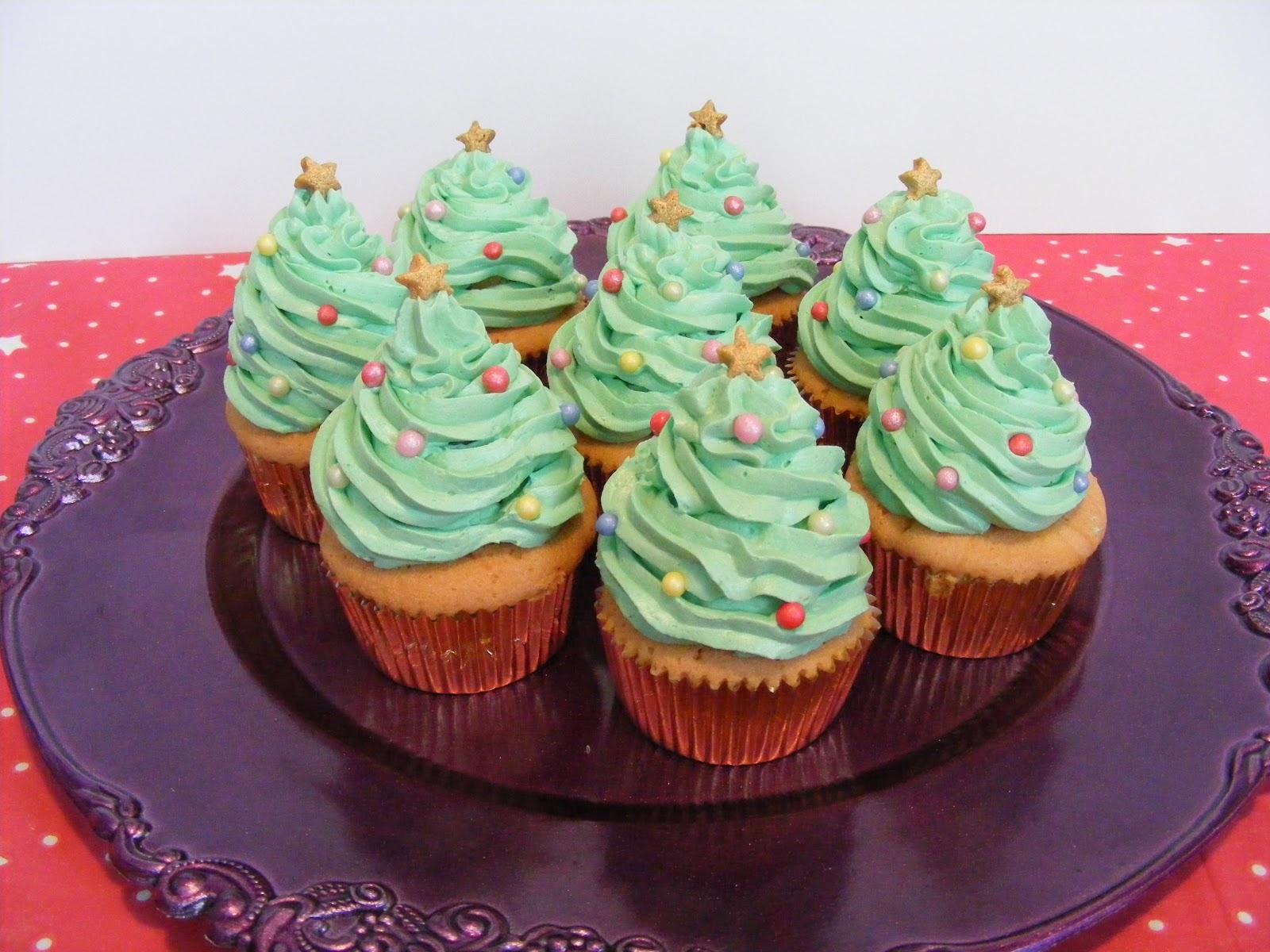 Love Ju: Tweede kerstdag kerstboom cakejes