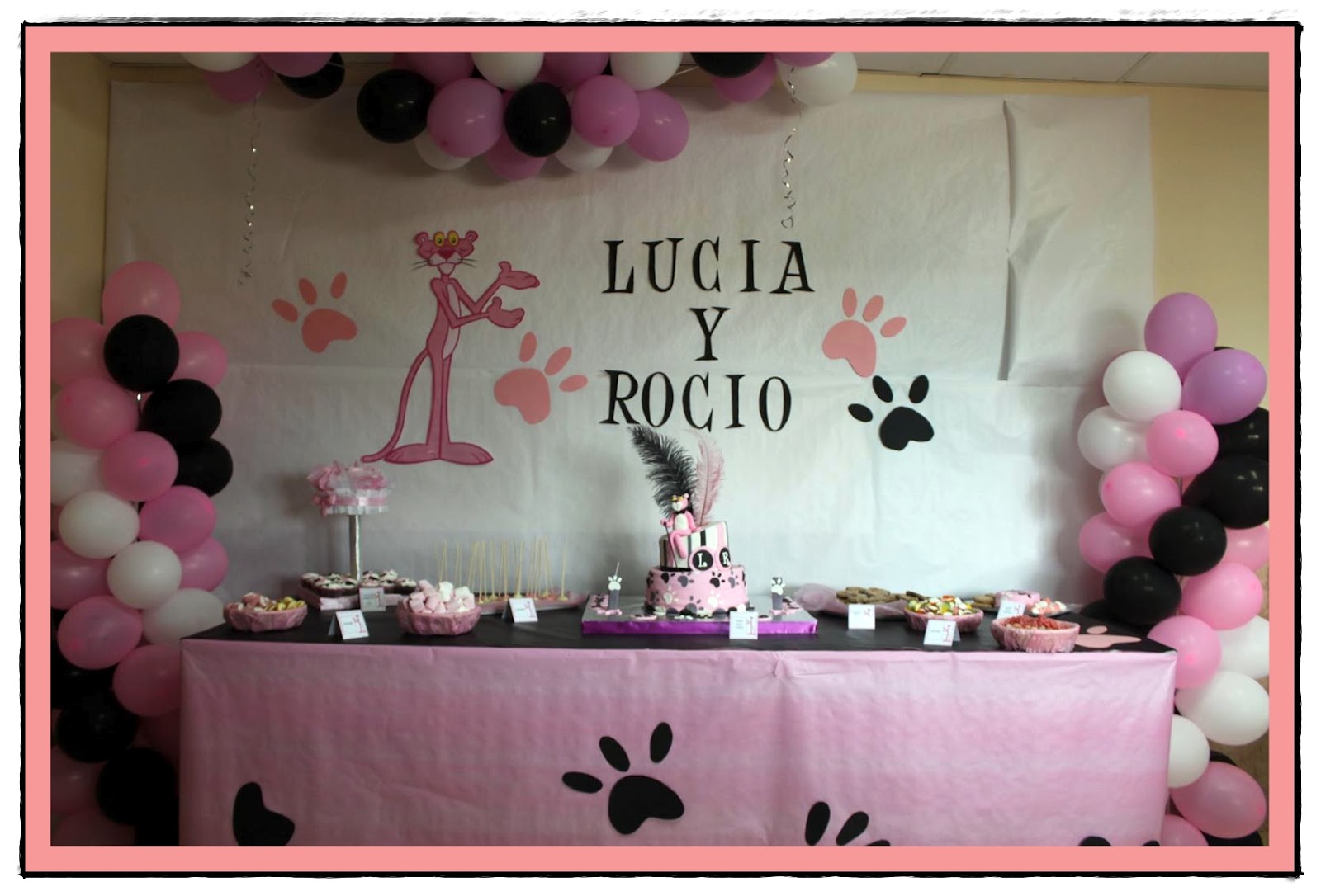 Fantasias de Fondant: PANTERA ROSA