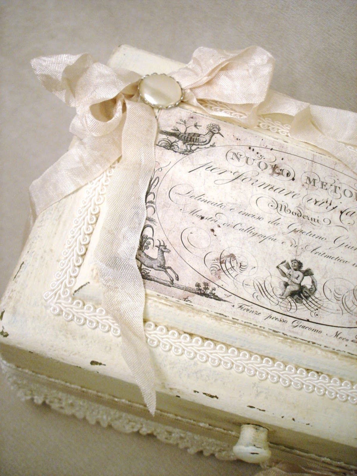 ~ The Feathered Nest ~: A finished treasure box!