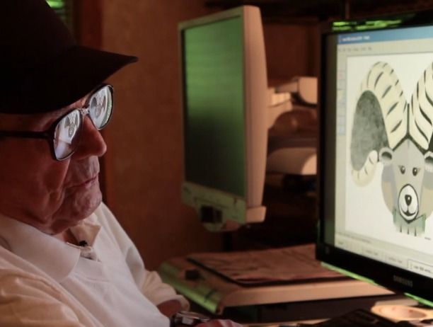 ITI en Bonzi: Hal Lasko, creando arte con 98 años, Windows95 y Paint!!!