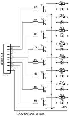 8 Relay Control Circuit