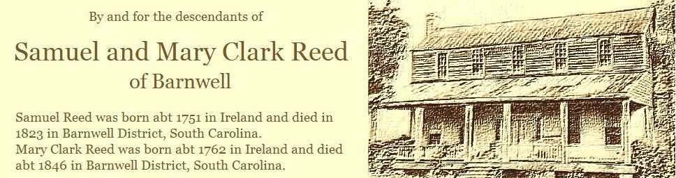 Samuel and Mary Clark Reed of Barnwell: Tour of the Samuel Reed Home ...