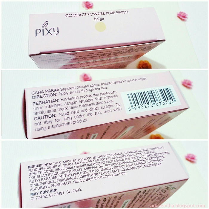 [REVIEW] PIXY COMPACT POWDER PURE FINISH SPF 25 & PA+++ - VIDA ZENITHA