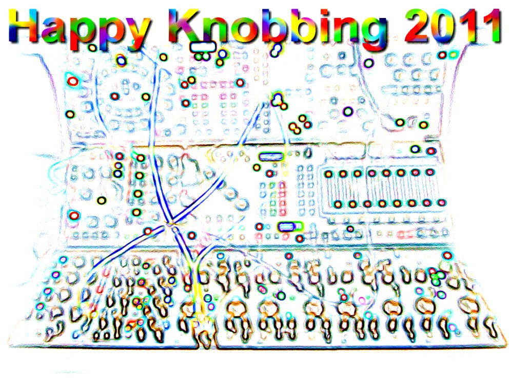MATRIXSYNTH: Happy Knobbing 2011 Pics