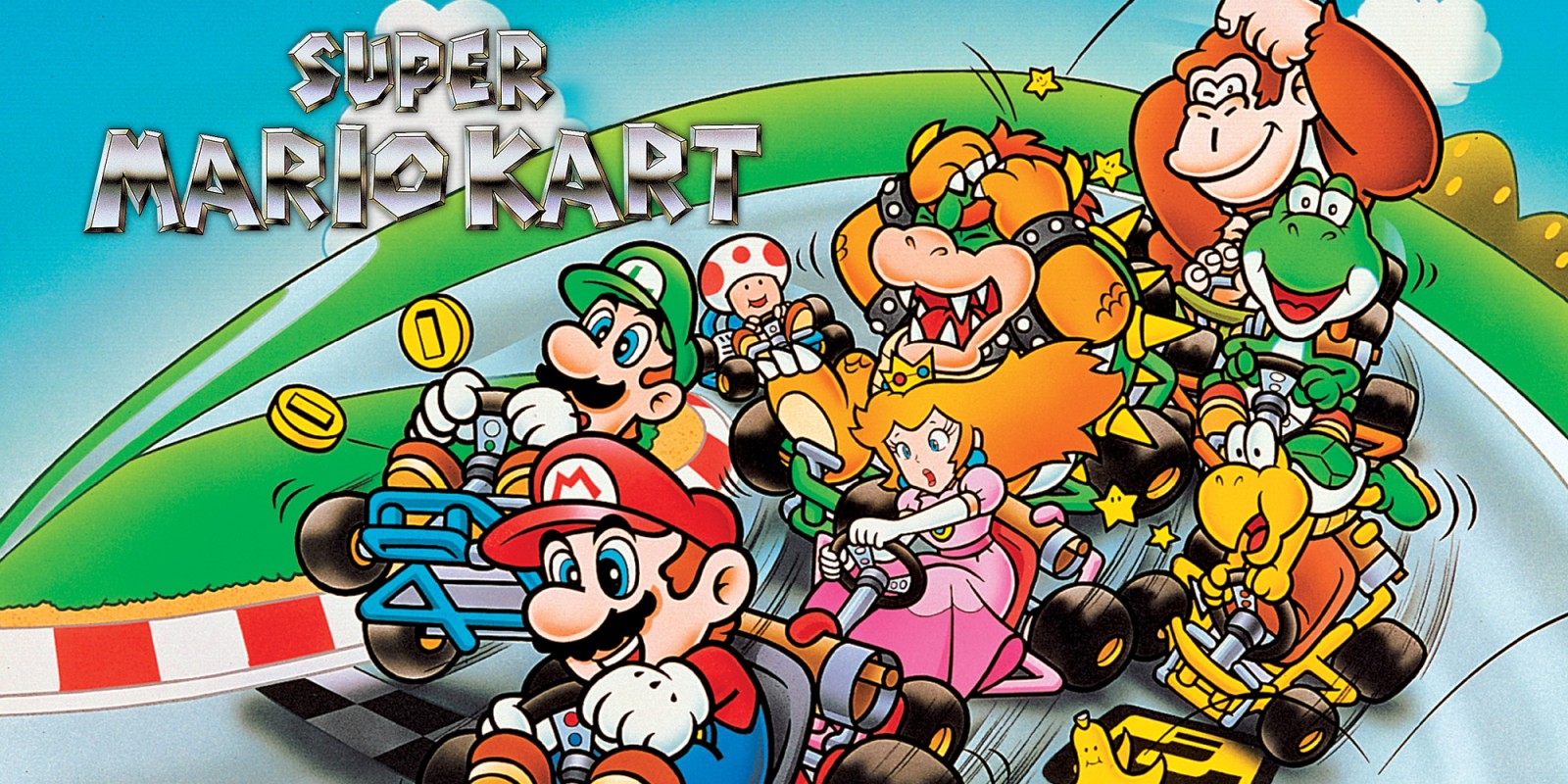 PUBLICADOS BRASIL: Super Mario Kart - SNES - (1992)