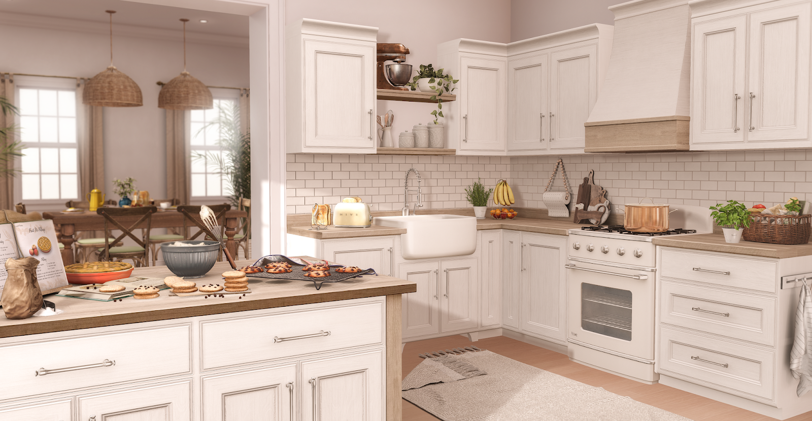 farmhouse kitchen - Staubis Second Life Blog