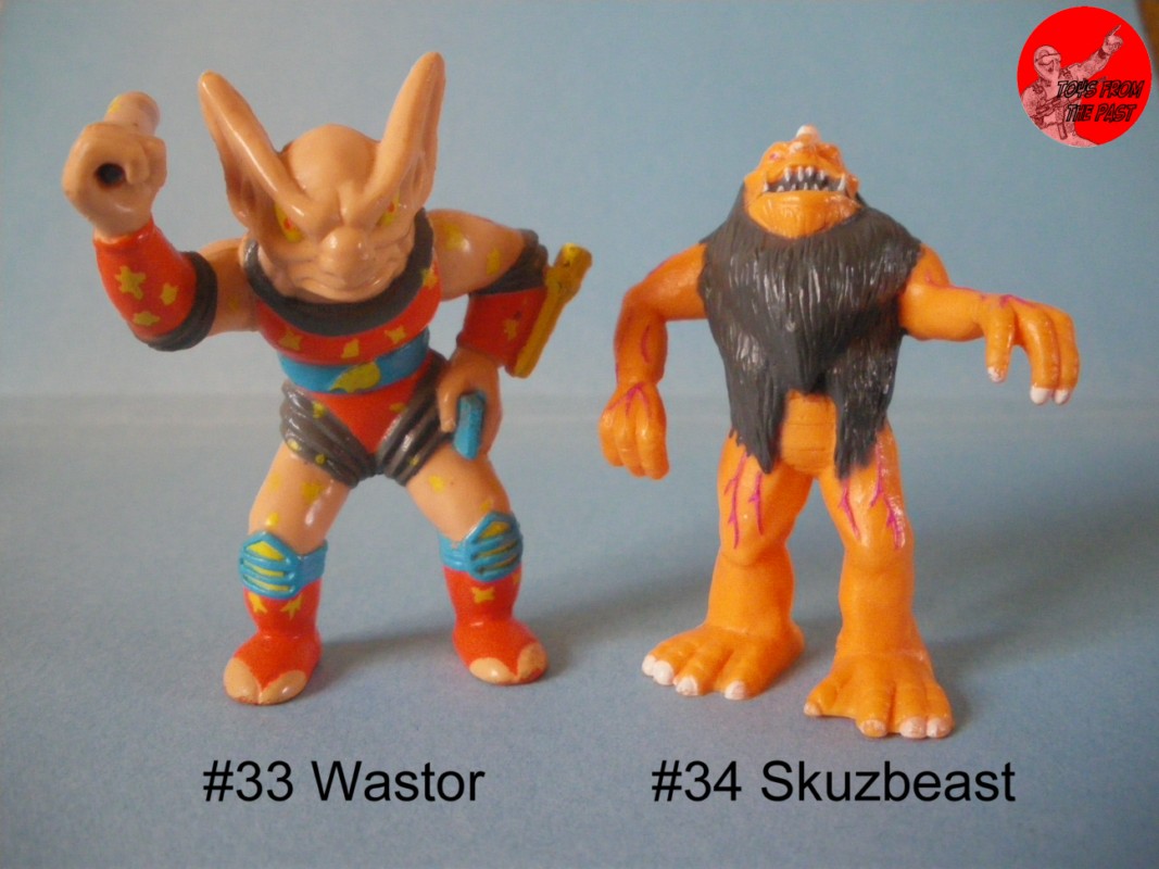 Toys from the Past: #98 TRASH BAG BUNCH – WAVE 1 FIGURES 25 to 36 (1991)