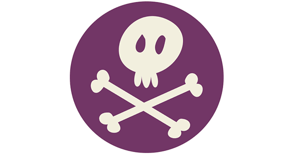 Skull and Bones Emoticon | Symbols & Emoticons