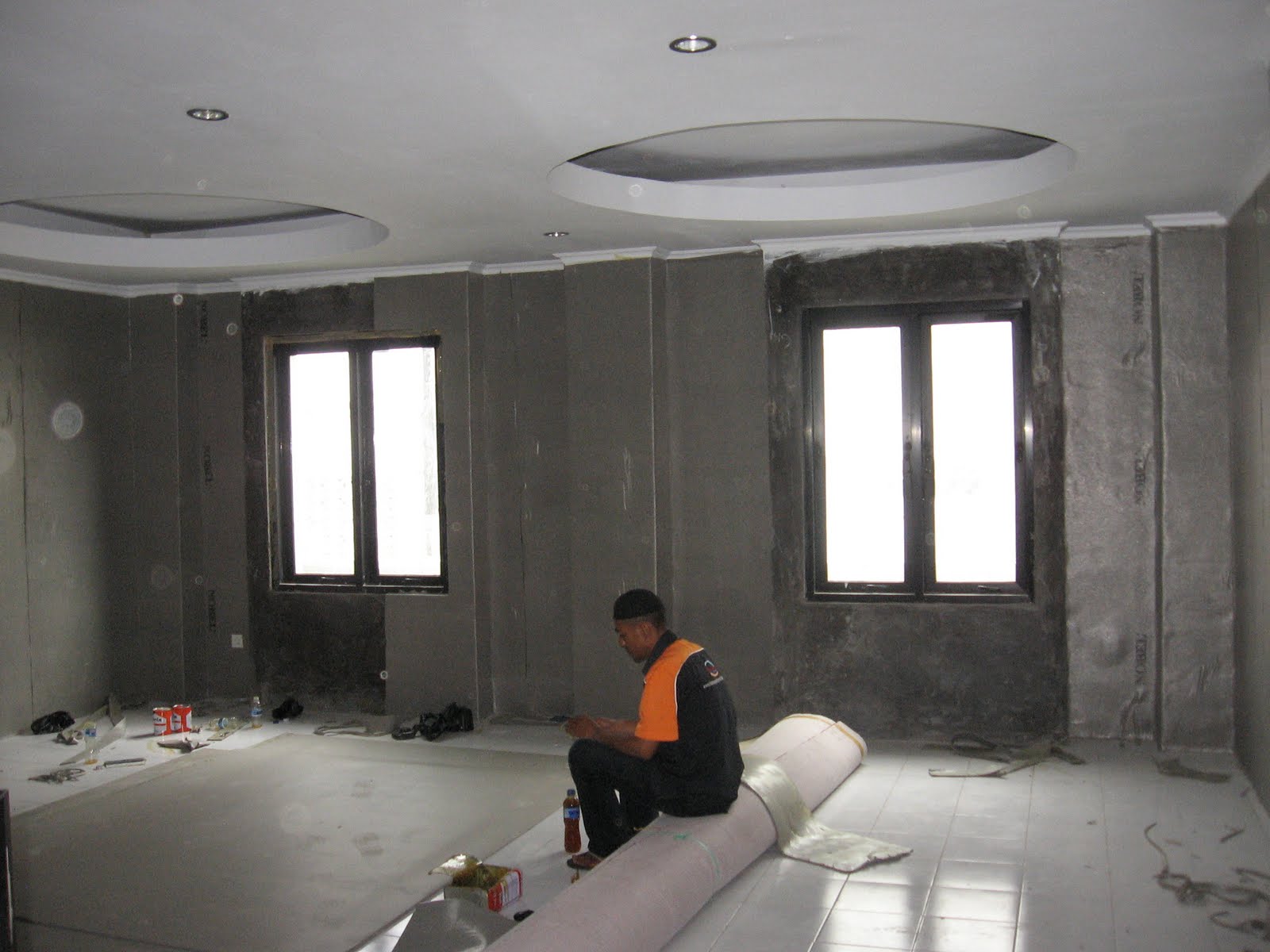 Harmony Carpet: Instalasi karpet Studio Musik Bandung