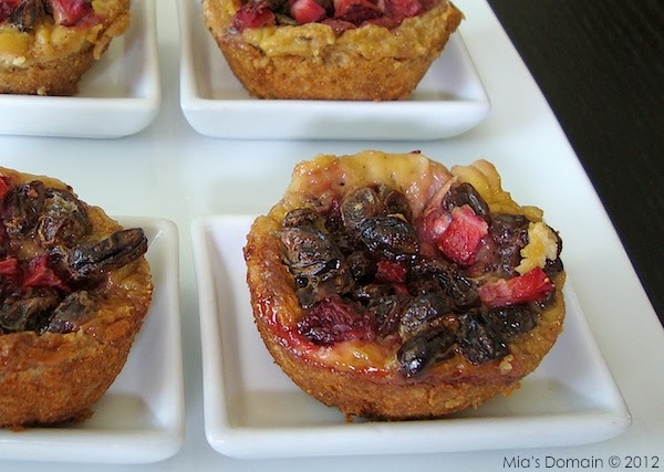 Mia's Domain: Mini Brioche Bread Pudding