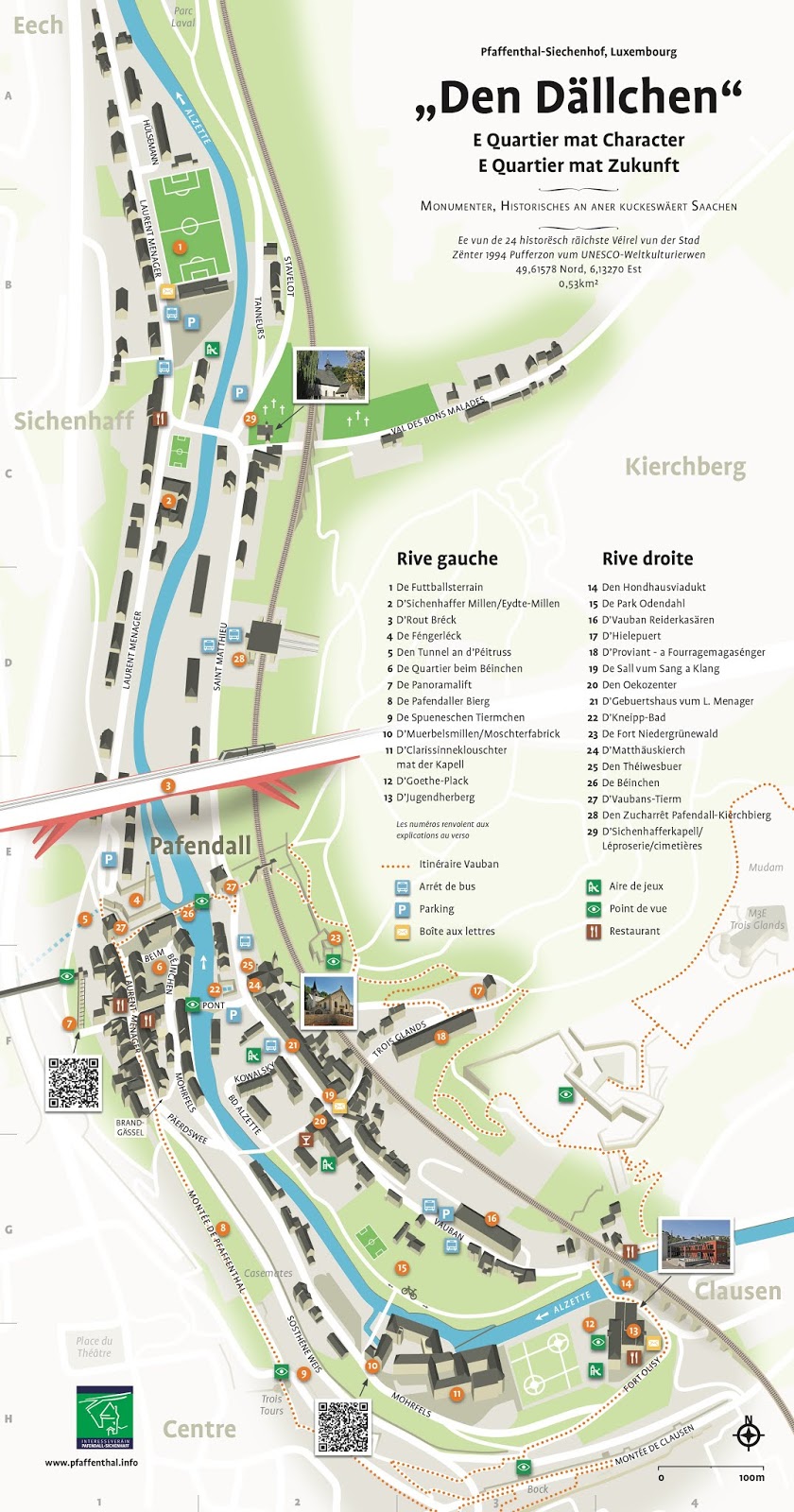 pfaffenthal.info ...: Un nouveau plan/dépliant du quartier