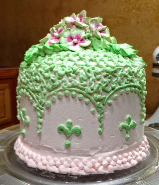 Frosted Art: Hydrangea Flowers in Buttercream