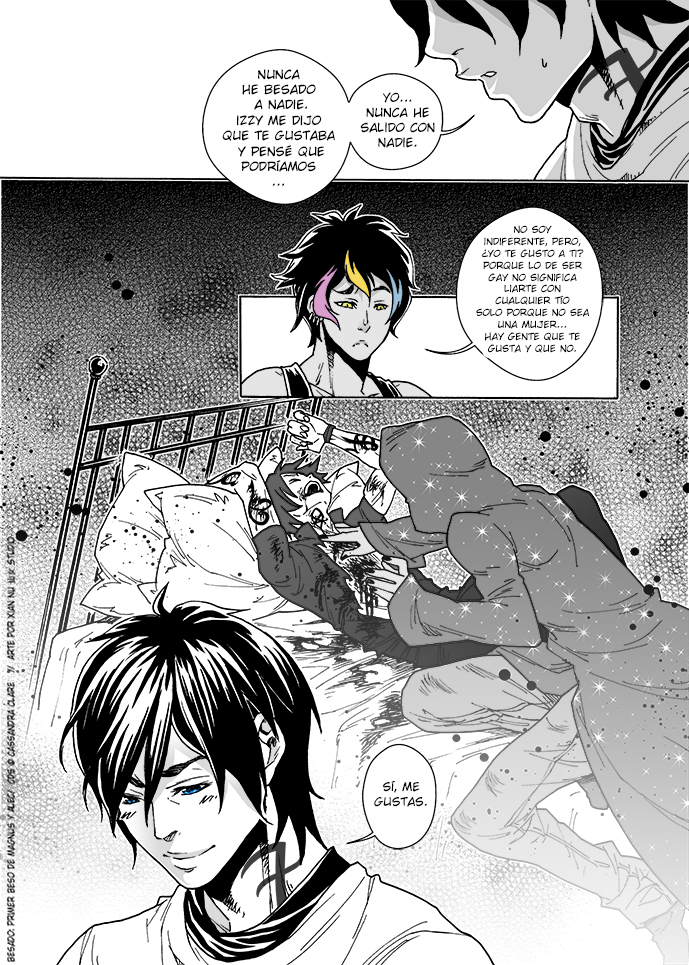 Xian Nu Studio: Manga Malec - First Kiss