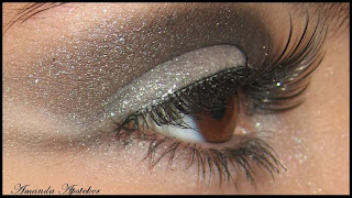Mandi Make Up: Make Preta e Prata