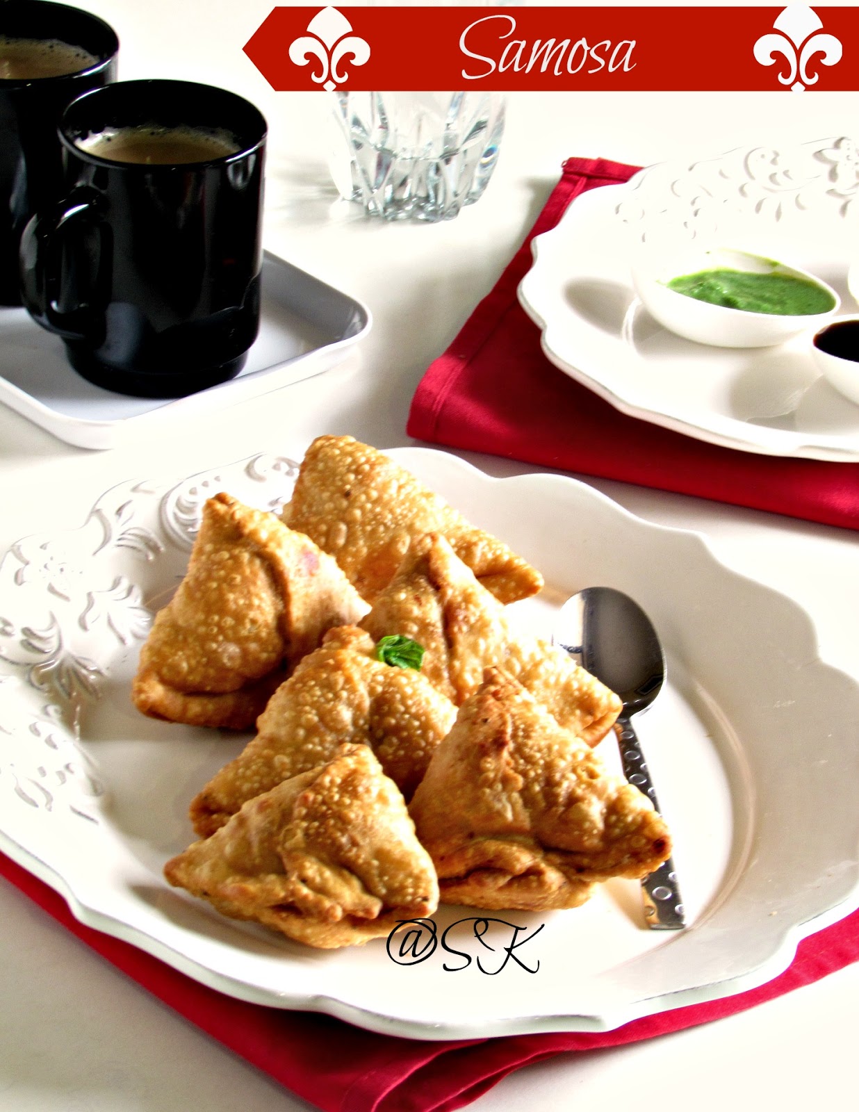 Savitha's Kitchen: Punjabi Samosa -Stepwise pictures - Blogging ...