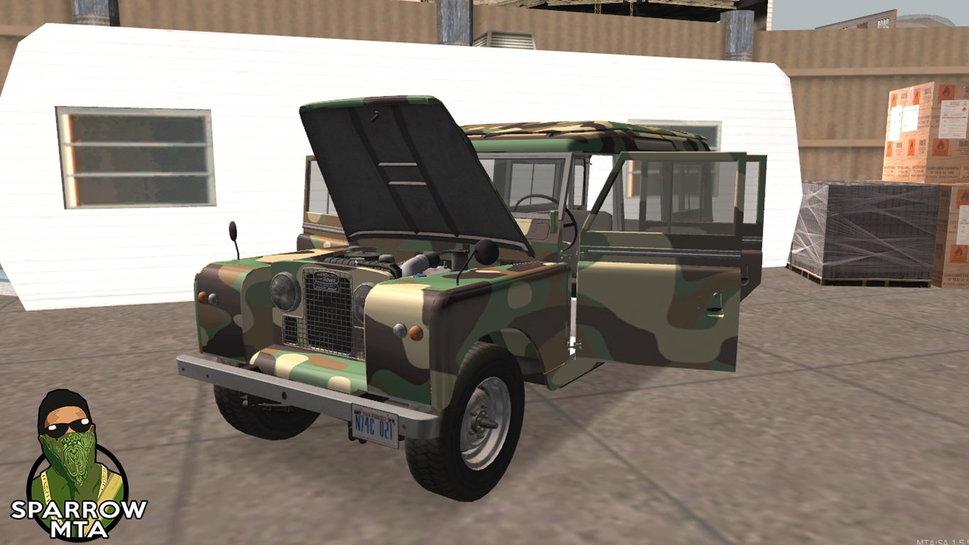 MTA SA Askeri Land Rover 4x4 Scripti İndir