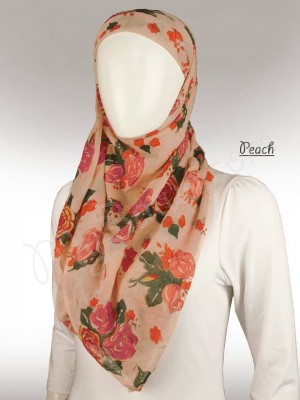 HIJAB HOUSE COLLECTION: PATTERN 4 SQUARE HIJAB