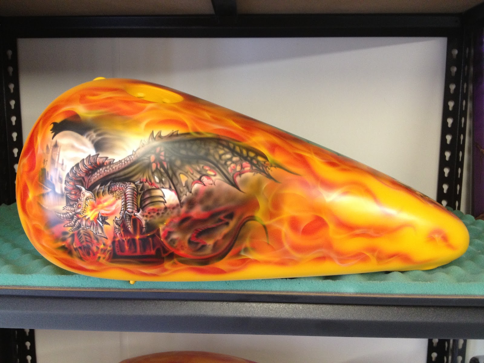 Airbrush Asylum: Check out pictures of the Dragon Harley