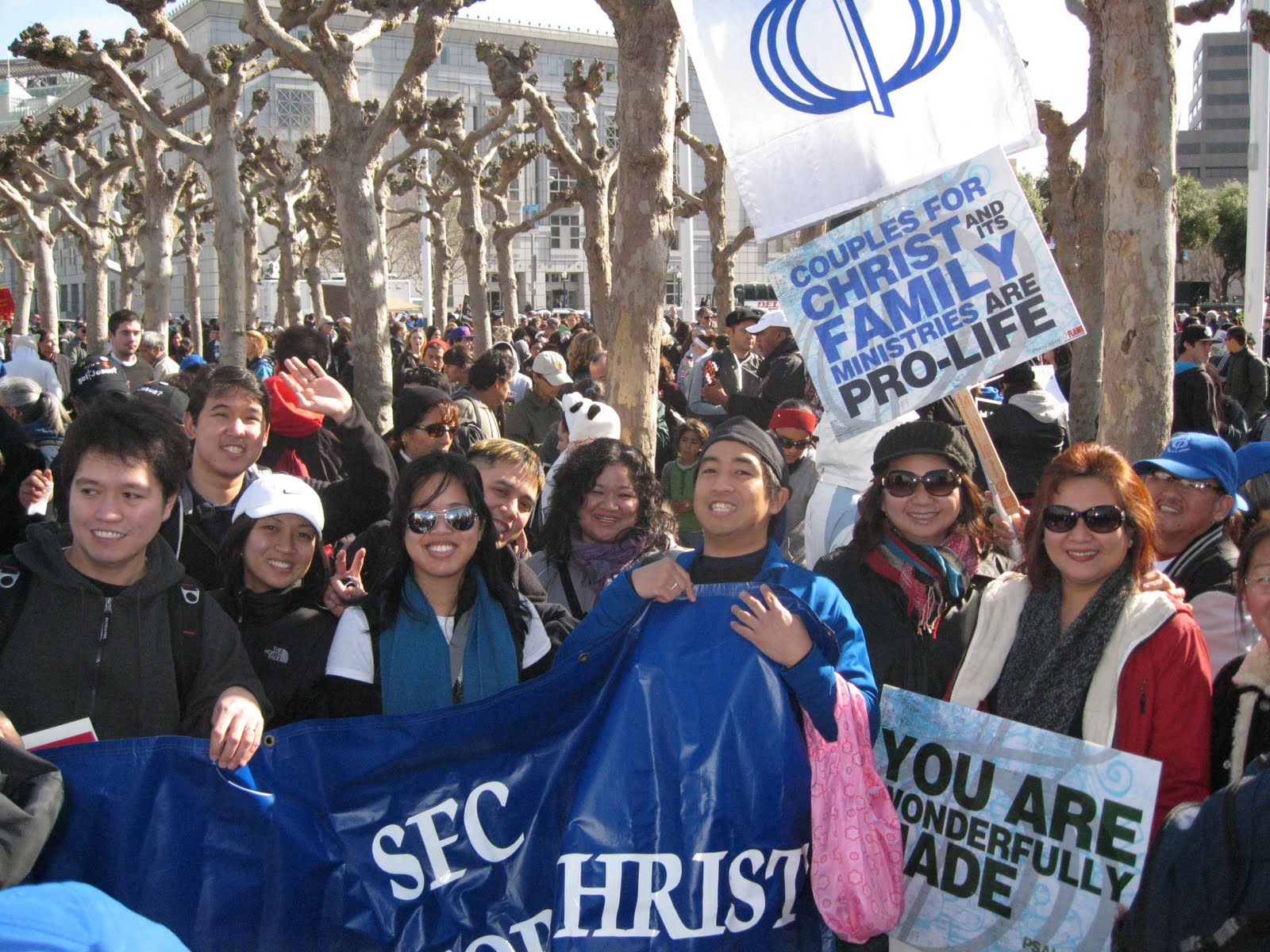 Walk For Life West Coast Media Blog: Couples For Christ at the Walk For ...