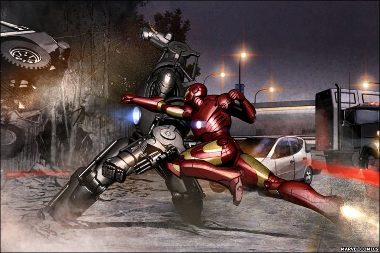 1936 visiones: Adi Granov habla sobre Iron Monger y la armadura ...