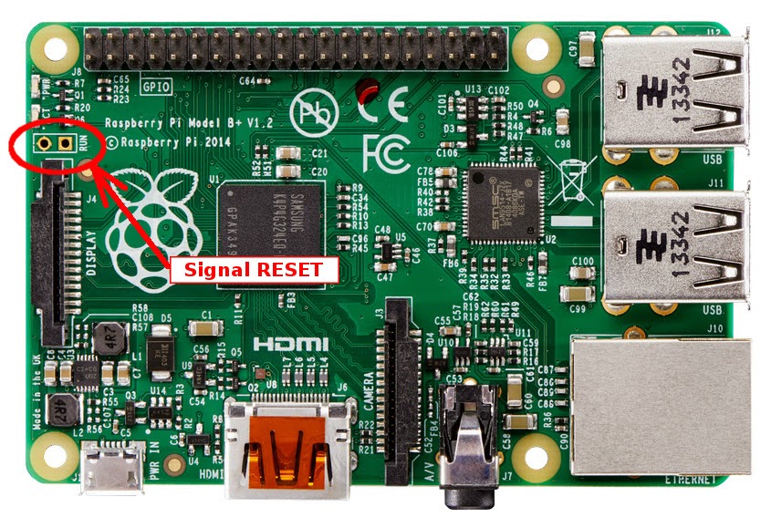 Le Connecteur Reset Sur Le Raspberry Pi 3 Pi 2 Pi B Mchobby Le Blog