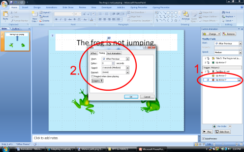 Adapting Creatively: Animations: Basic PowerPoint AT