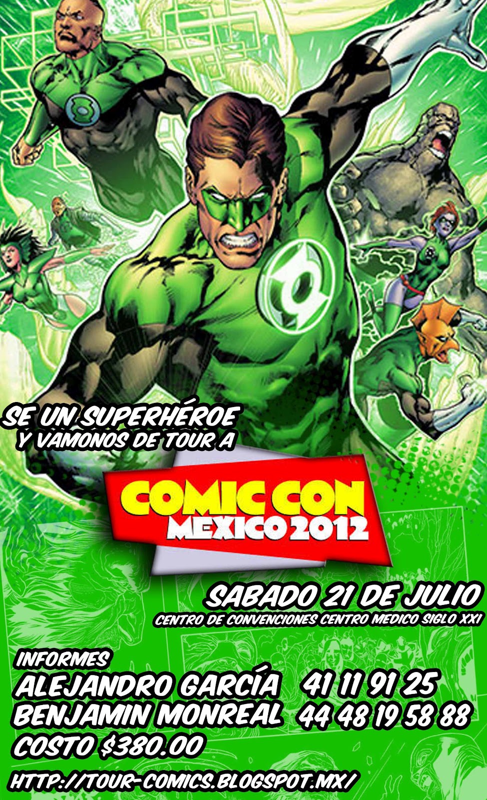 TOUR COMICS: Tour "COMIC CON MEXICO 2012"
