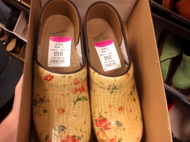my happy little things: Clogs, specifically Dansko.