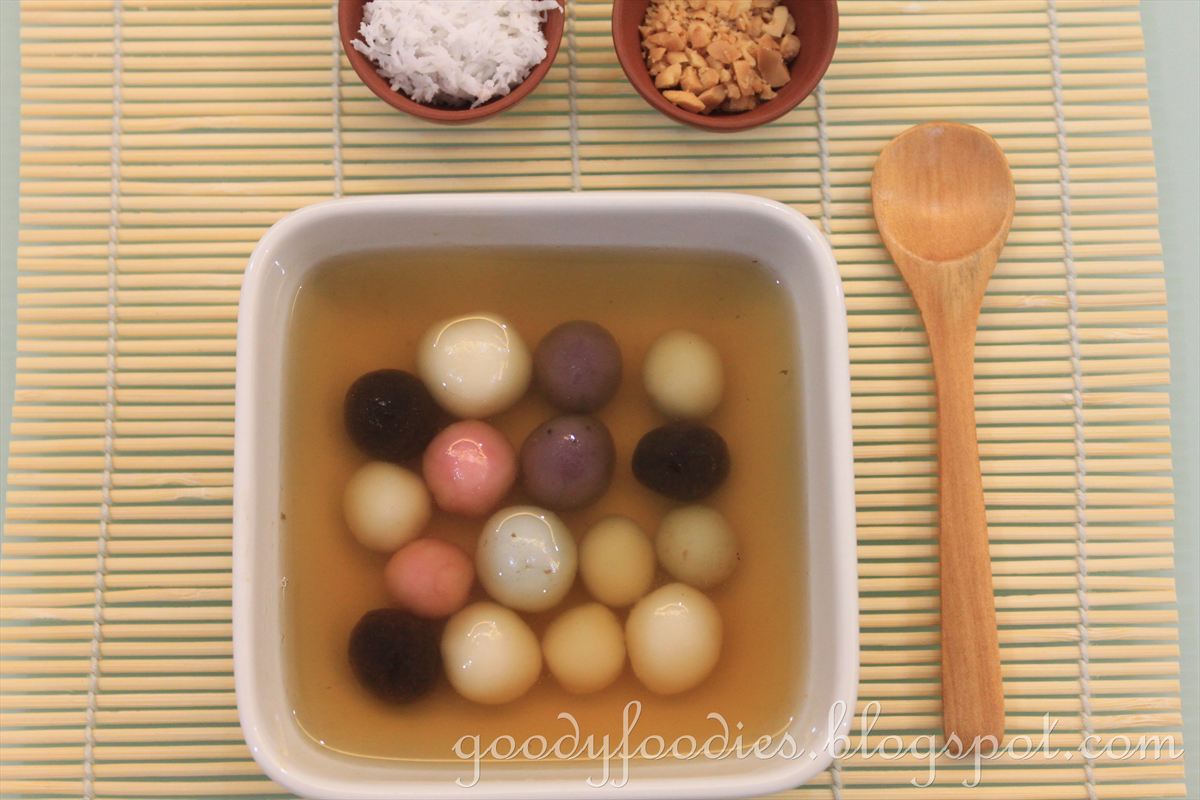 GoodyFoodies: Recipe: Homemade Tong Yuen (Glutinous Rice Balls)