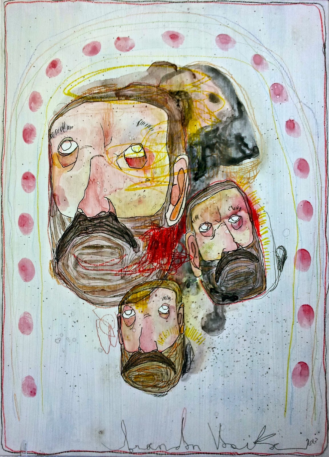 Ballard Art Walk: Brandon Vosika At Annie's Art & Frame For April Artwalk