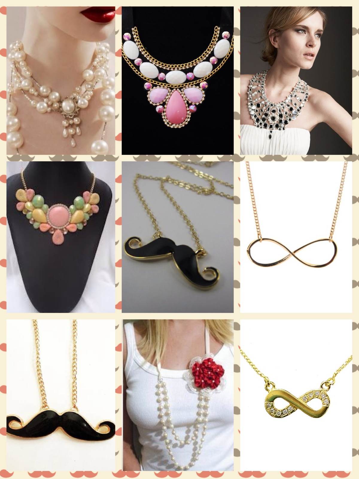 Moda Looks 10: Colares da moda :)