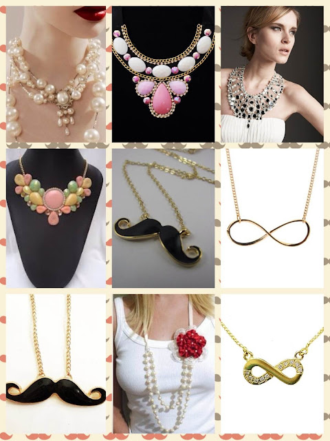 Moda Looks 10: Colares da moda :)