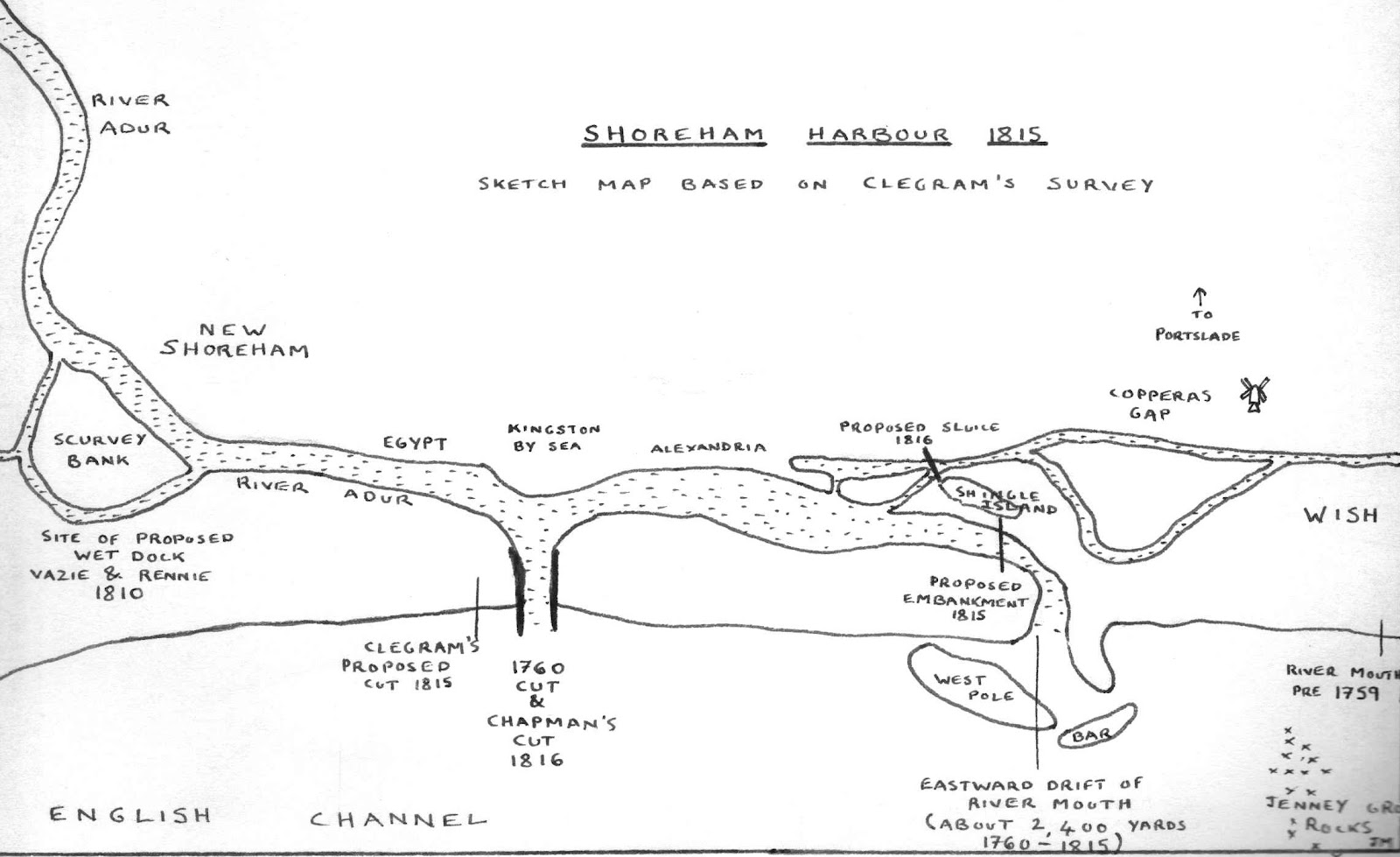 Portslade in the Past: The Development of Shoreham Harbour 1760-1880