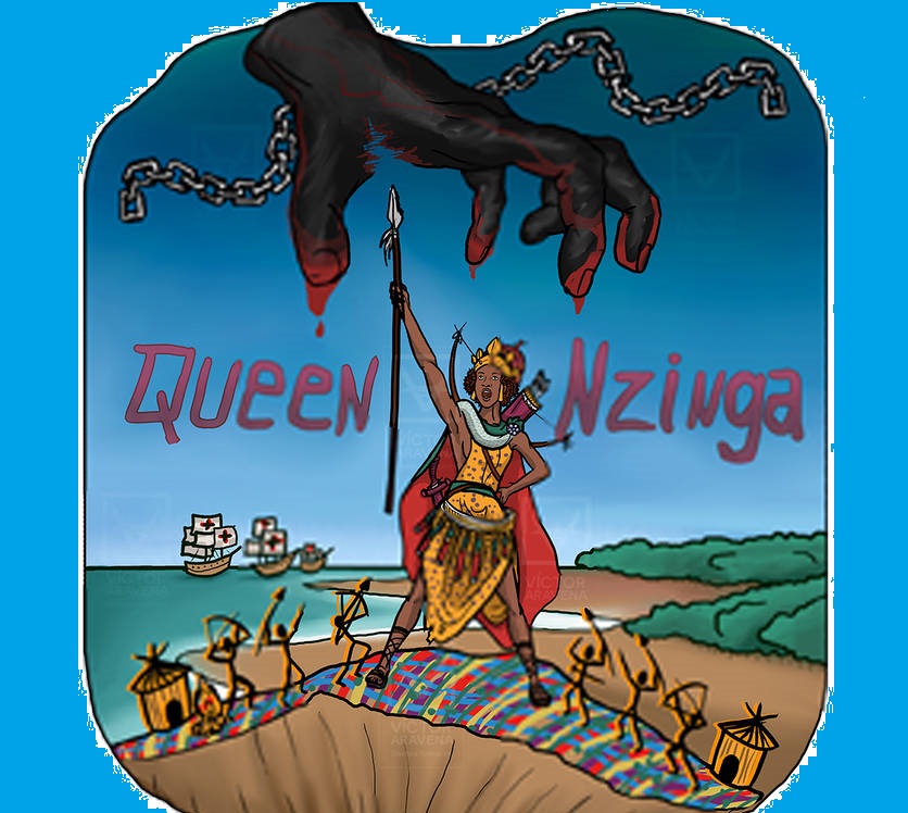 LAS MADRITIERRAS Y LOS PADRINAUTAS: NZINGA MBUNDA : COMBATIO A LA ...
