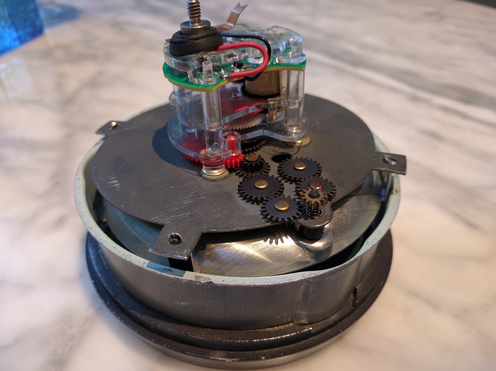 Fixing the clock in a C2 Corvette