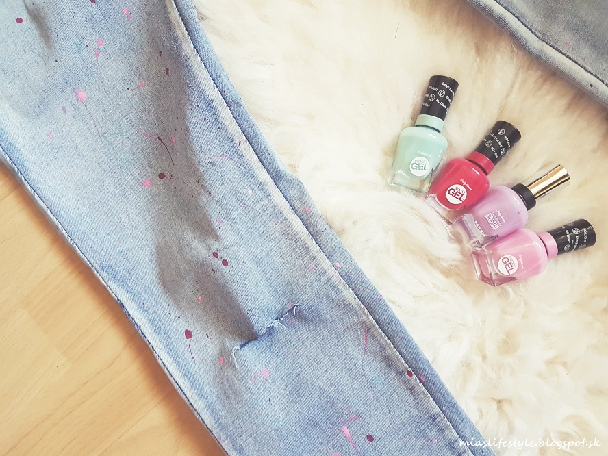 DIY| Colored Ripped Jeans