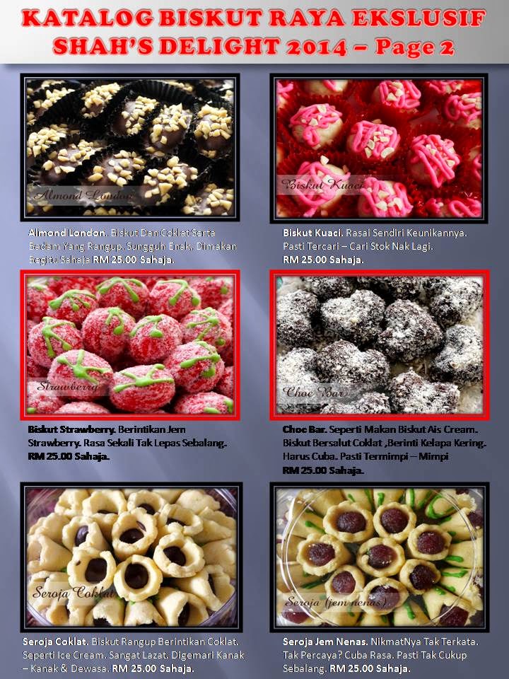SALAM RAMADAN & KATALOG BISKUT RAYA EKSKLUSIF UNTUK ANDA
