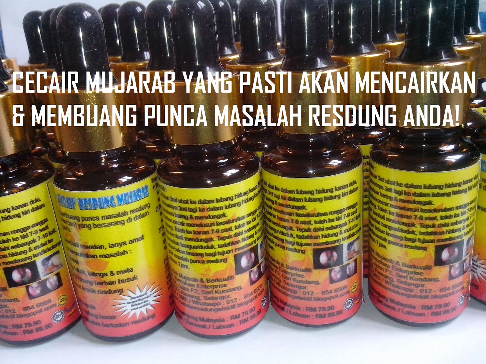 RAWATAN RESDUNG PALING MUJARAB (SA0281866-M): RAWATAN RESDUNG ...