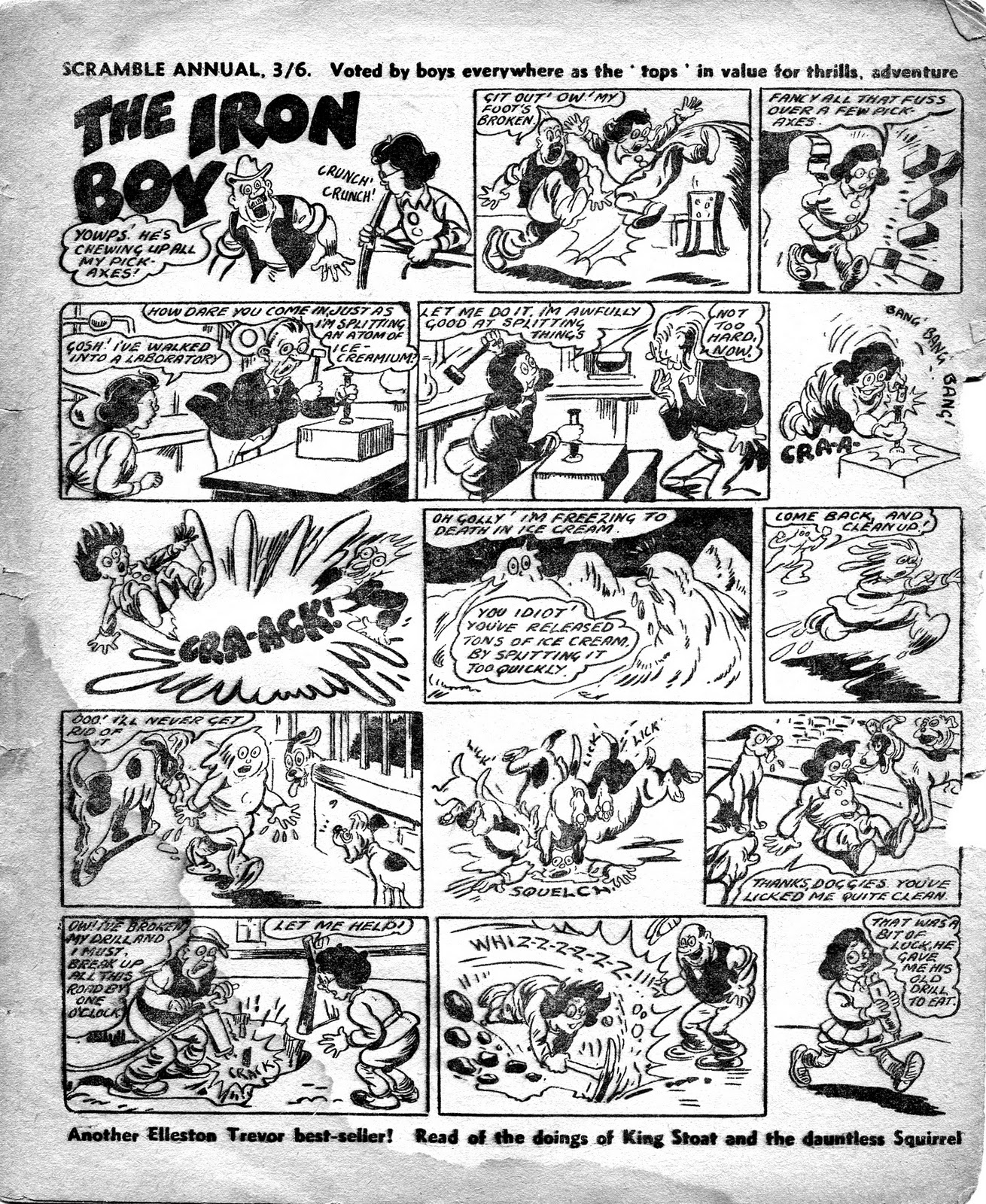 comic bits online: If You Wonder WHO Cast Iron Chris Is You'll Ask WHAT ...