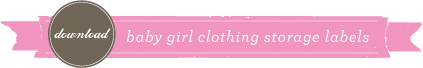 Lovely June Design Co.: freebie storage labels + getting organized
