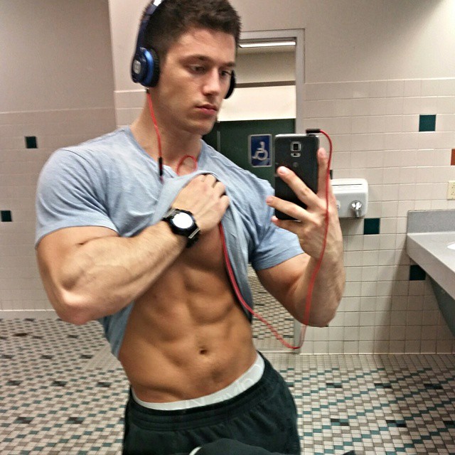 the beauty of male muscle: Blake