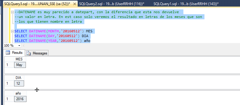 Code Tueni: Funciones de fecha en Transact-SQL