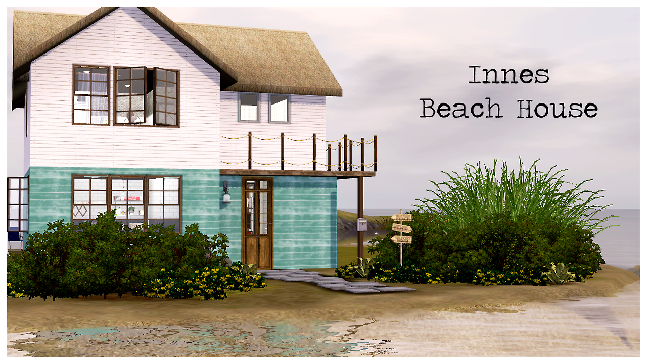 My Sims 3 Blog: Innes Beach House by Daturaobscura