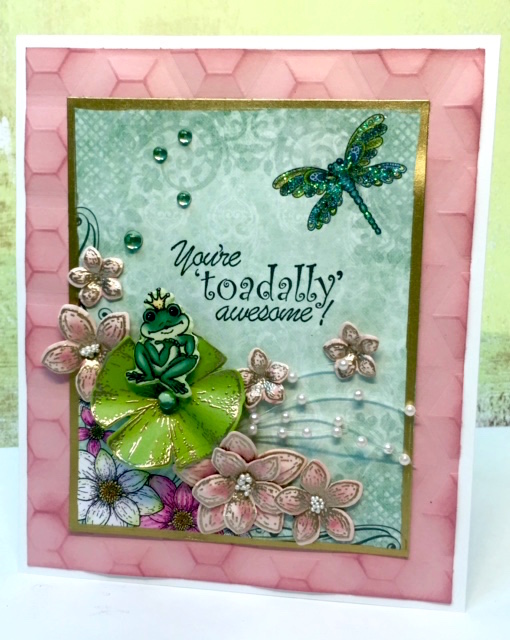 Everlasting Ink: Toadally Awesome Card!
