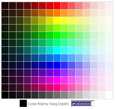 Cara Memasang Code Warna HTML Pada Blog | Rangga Prayoga