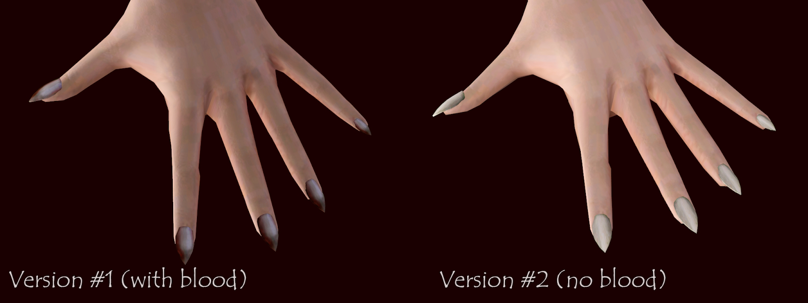 Lucy&Co: Vampire Nails (Helloween Gift!)