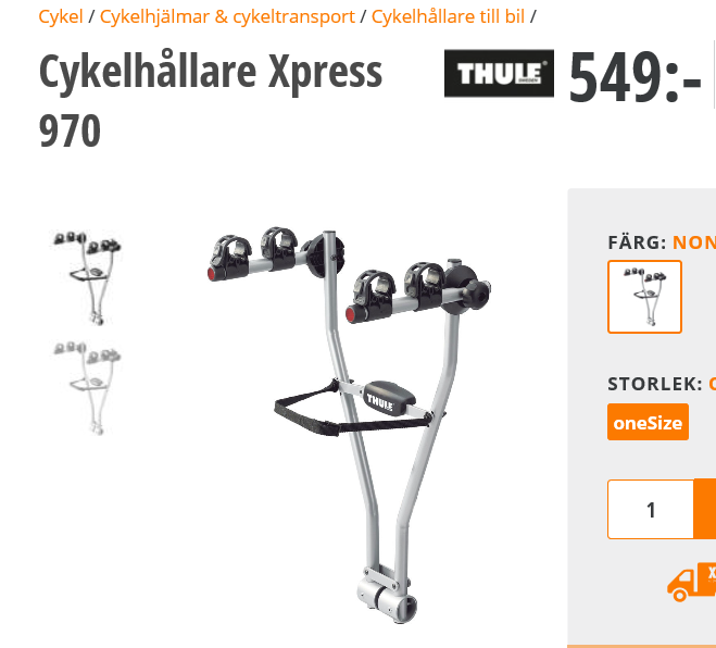 LEVA FRI - Resan till enkelhet: Cykelhållare för dragkrok, vad välja?