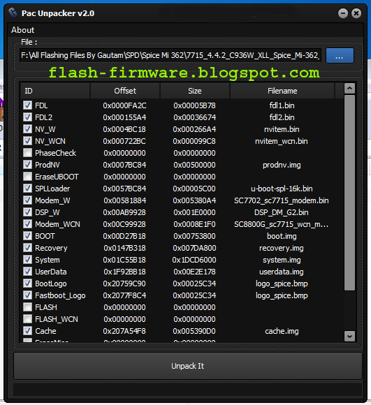 Pac File Unpacker Tool v2.0 New Version Free Downloa