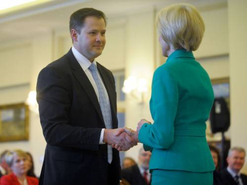 anna maria: Ed Husic, first Muslim frontbencher